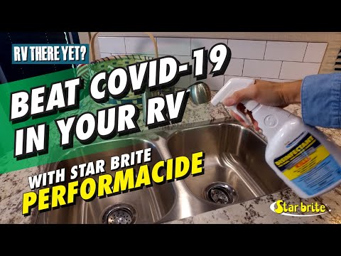COVID 19 Cleaning Solutions with Star Brite PERFORMACIDE® Disinfectant