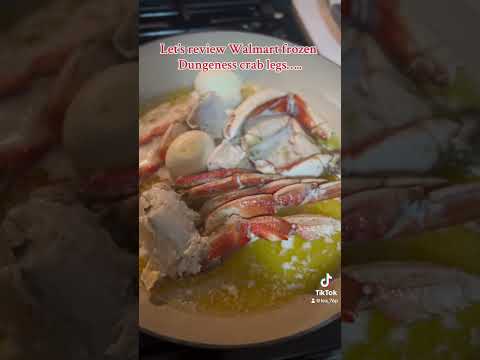 Dungeness crab leg review!