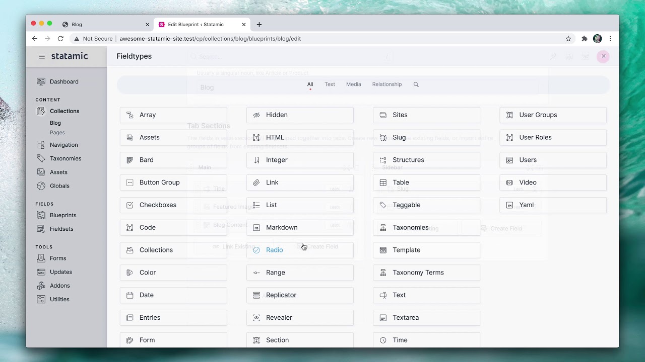 Building a Blog – The Blueprint