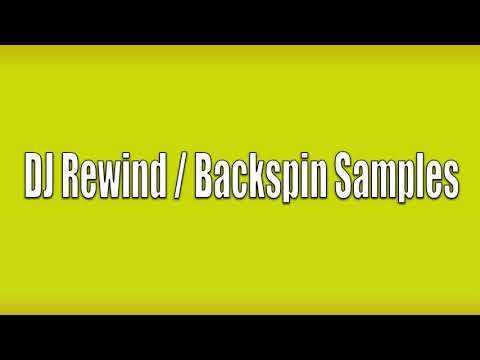 FREE Dancehall Sound Effects - DJ Rewind & Backspin Samples