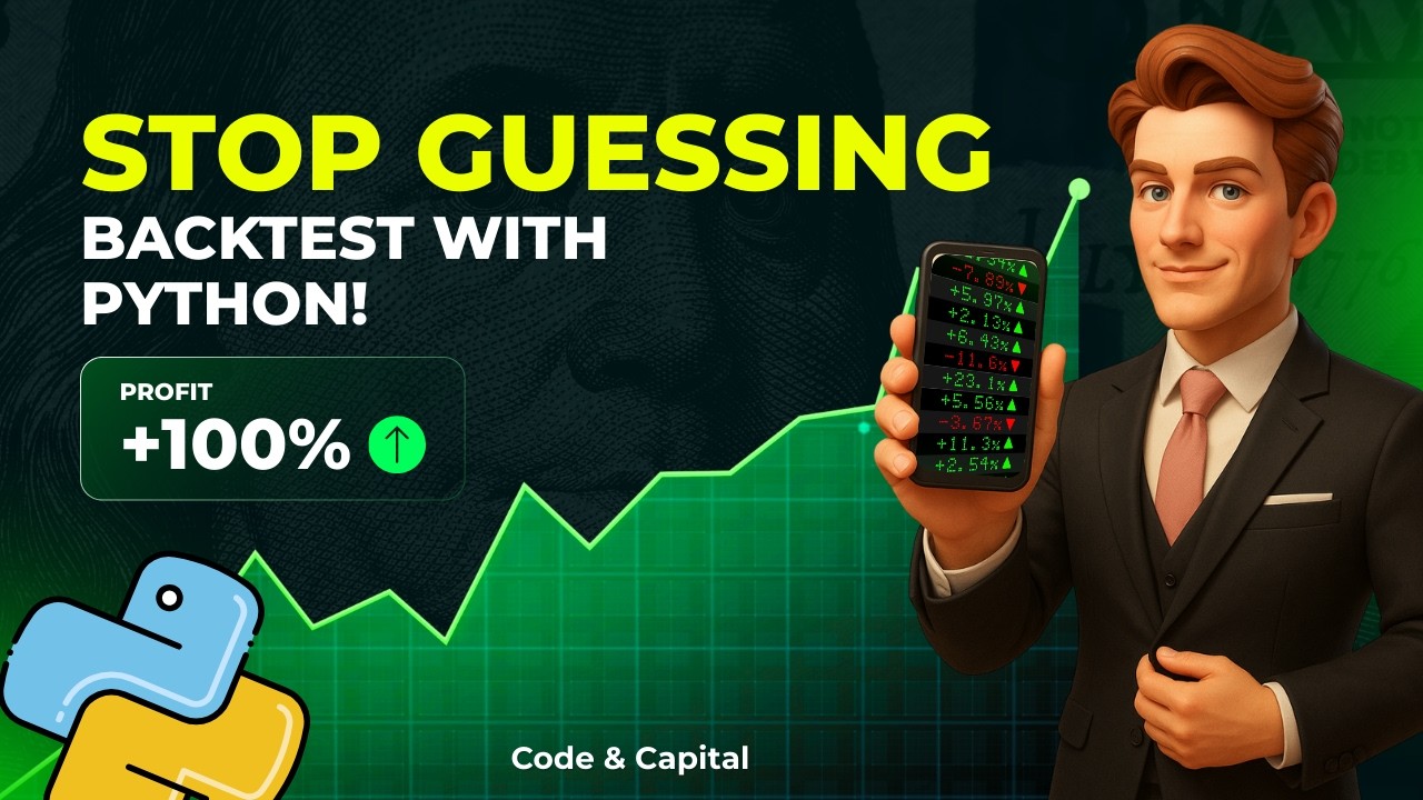 How to Backtest a Trading Strategy in Python (Step-by-Step Quant Tutorial)