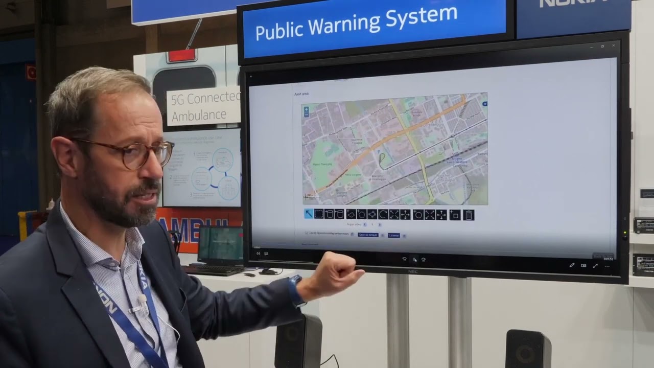 Public Warning System demonstration