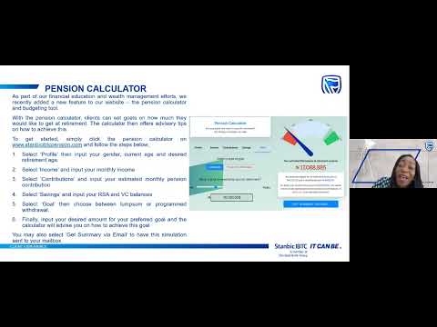 Stanbic IBTC Retirement Calculator