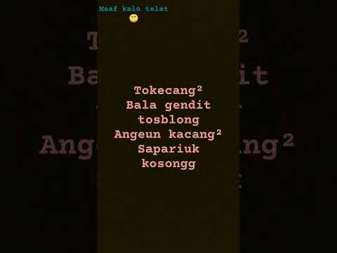 Lirik lagu tokecang