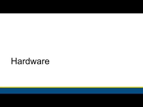 [CBIS 101] Hardware