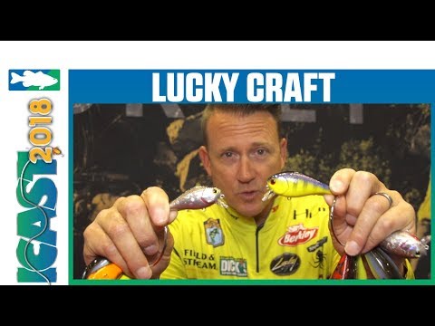 Lucky Craft LC SSR Crankbait with Skeet Reese | iCast 2018