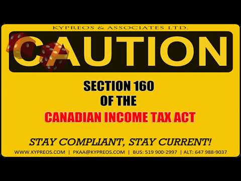 Section 160 of the Canadian Income Tax Act