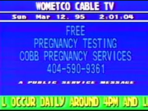 Funny Old Community Bulletin Board Ads - from VHS