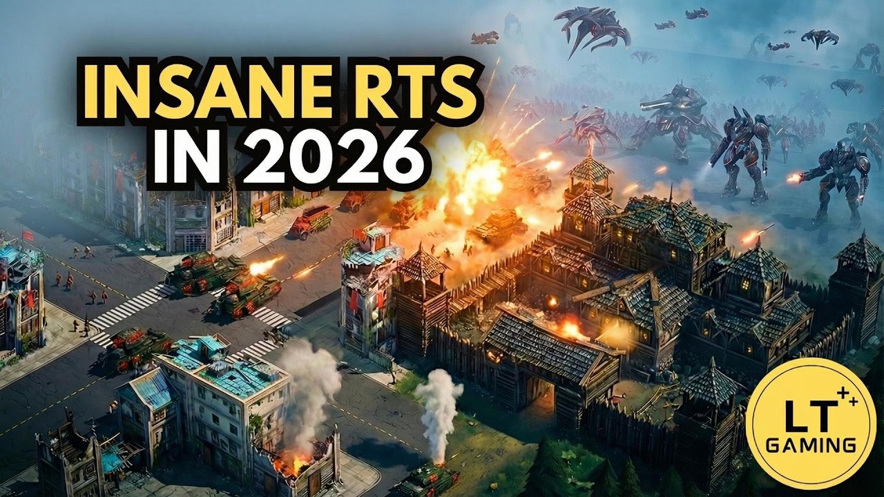 8 New RTS Games Every Strategy Fan Should Watch in 2026!