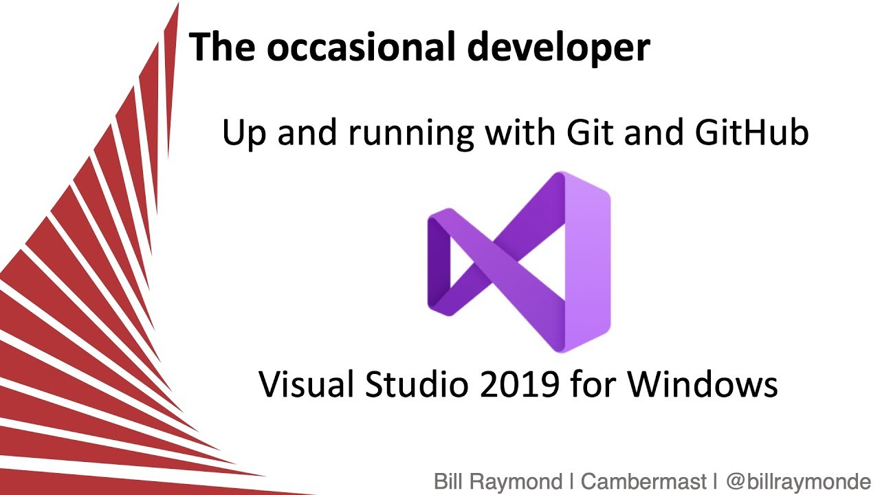 Up and Running with GitHub and Visual Studio 2019