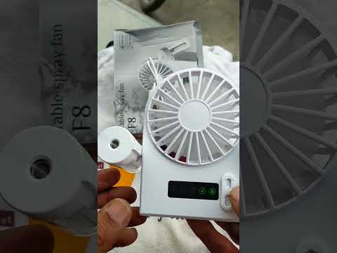Wireless Handy/Table Spray Mist Fan