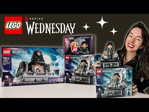 All the LEGO Wednesday sets!