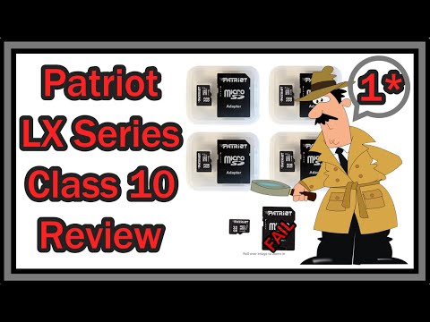 Patriot LX Series 32GB Micro SDHC - Class 10 UHS-I - 5 Pack (PSF32GMCSDHC5PK Series) FULL REVIEW