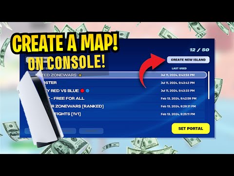 How To Create A Fortnite Map On Console 🤩