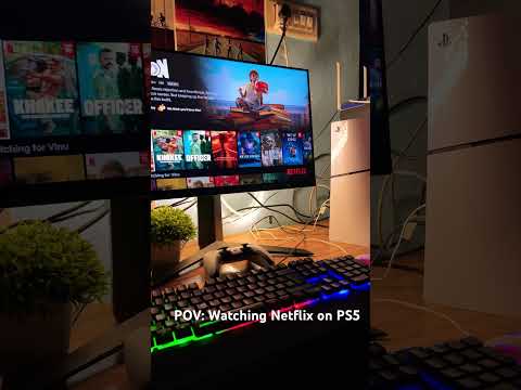 Watch Netflix on PS5 | #movie #netflix #ps5 #lgultragear #lg