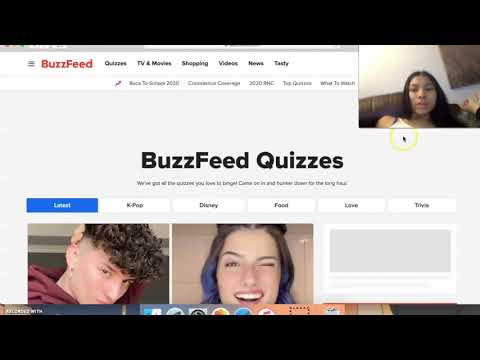 buzzfeed food quiz pt.1 !