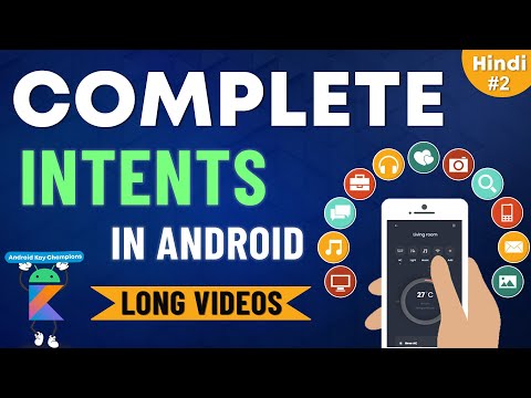 Learn Intent in Android Types of Intents Data Passing using Intents Kotlin Tutorial - Mind Luster