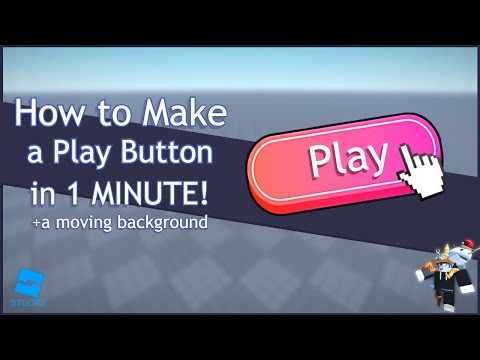 How to Make a Play Button in 1 MINUTE!