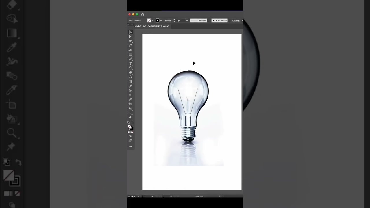 How to make a wireframe effect for 3d shapes in Adobe Illustrator