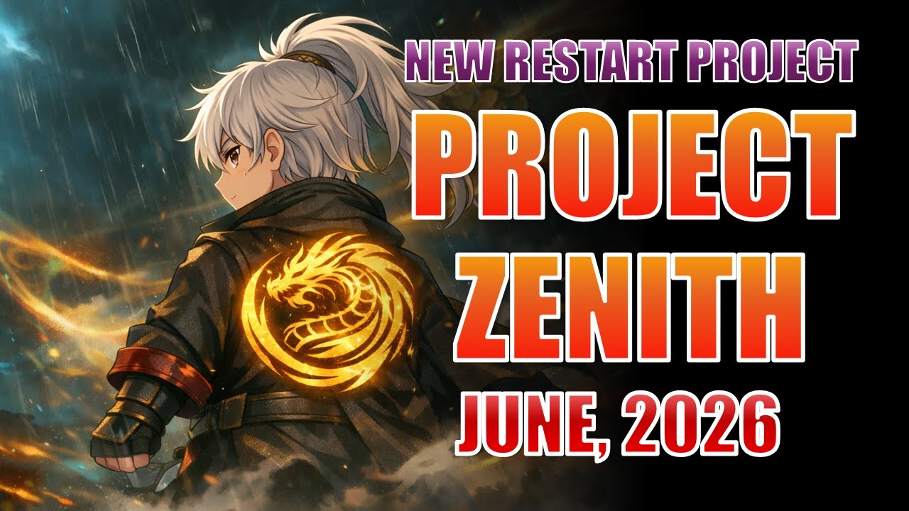 IT'S OFFICIAL! JOIN ME in Project Zenith This June! New Restart June, 2026 | Project Zenith