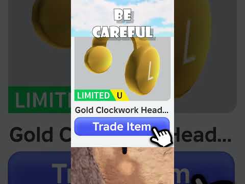 New Roblox Limited Item Trading UPDATE! 😎