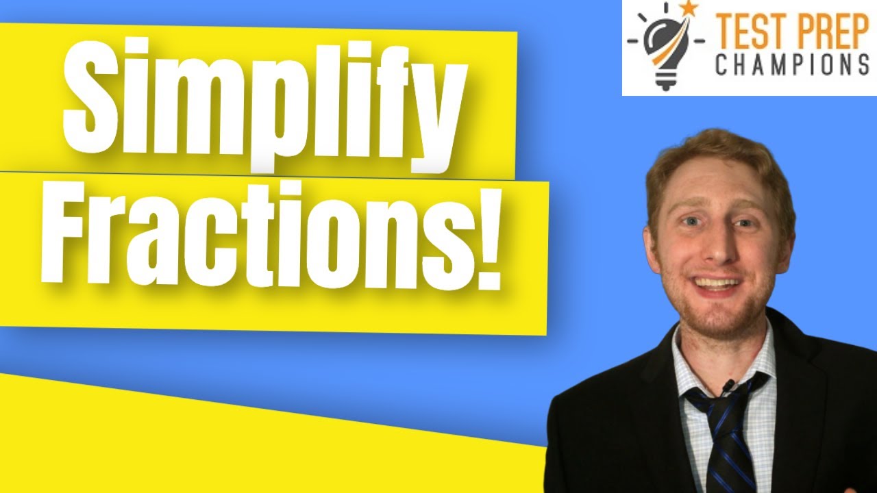 GED Math Fractions: Lowering/Simplifying Demystified!