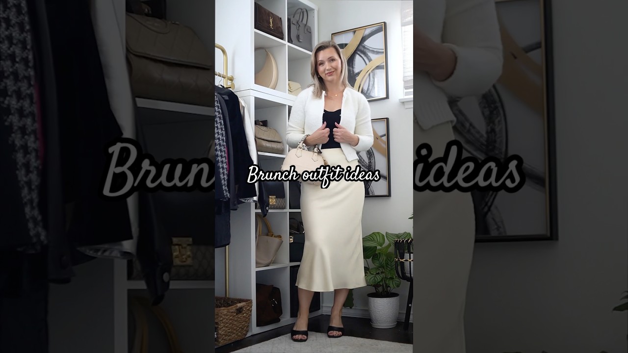 Easy Brunch Outfit Ideas #brunchoutfit #outfitideas #brunchstyle #elegantfashion