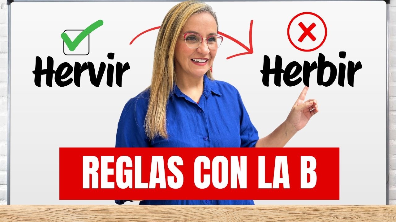 No escriba: herbir - Reglas para el uso de la b
