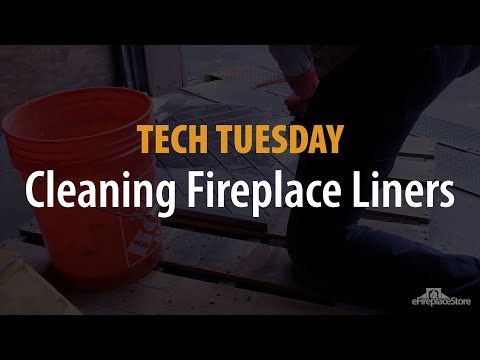 Tech Tuesday: Cleaning Fireplace Liners- eFireplaceStore