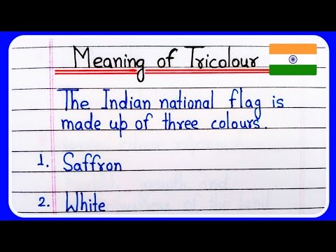 Significance of Indian National Flag | Meaning of Tricolour | Indian flag colours meaning English