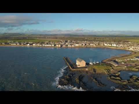 Elie, Fife Scotland Cinematic Aerial Film in 4K
