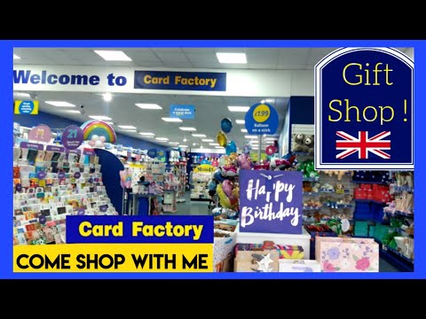 Card Factory UK Shop With Me | Cards , Gifts, Balloons & MORE!