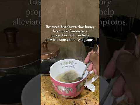 Honey for your sore throat?