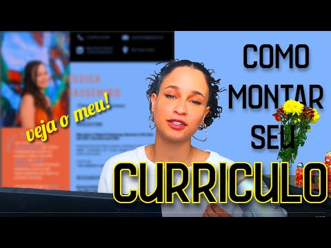 Como escrever um CURRÍCULO em inglês (vaga internacional) / MODELO DE CURRÍCULO, CURRÍCULO ACADÊMICO