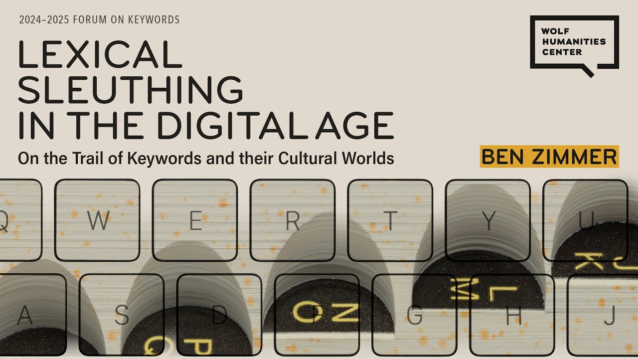 Lexical Sleuthing in the Digital Age: On the Trail of Keywords and their Cultural Worlds