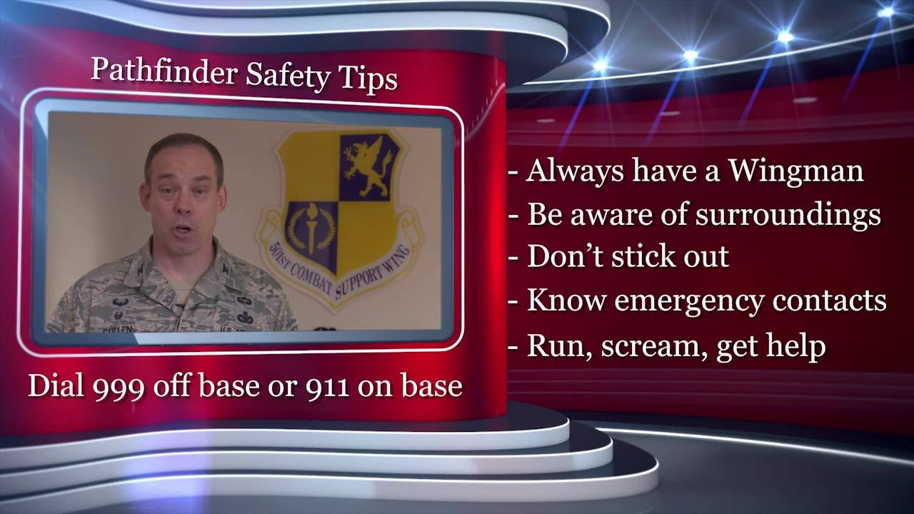Col Cullen Pathfinder Safety Tips