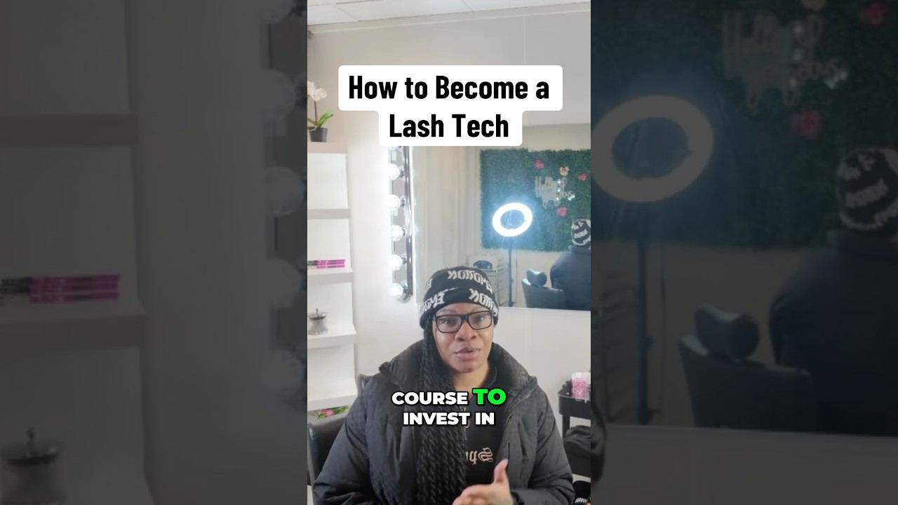 How to Become a Lash Tech #lashtechs #lashing #lashbusiness #beginnerlashtech #lashtechtips