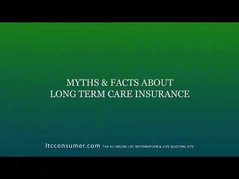 Myths and Facts About Long Term Care Insurance