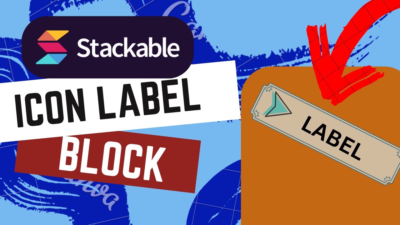 Stackable Blocks: Icon Label