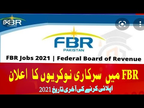 FBR Jobs, #jobin4mation