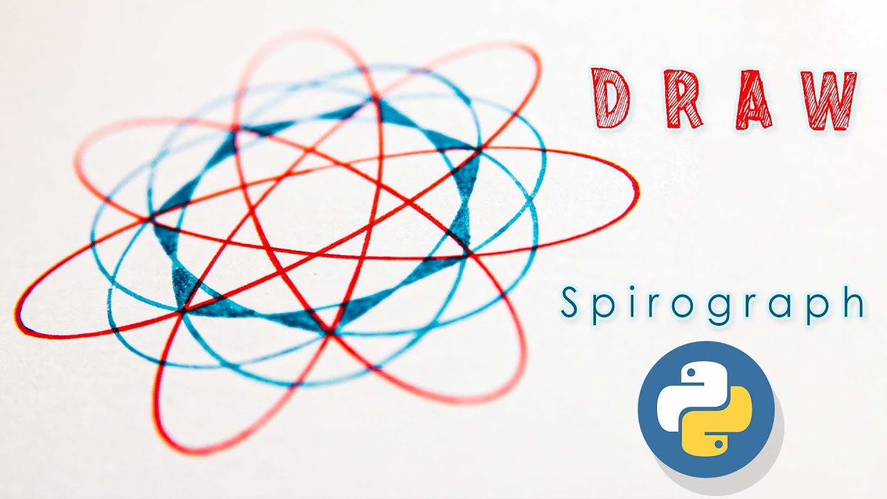 This is how to draw a spirograph in Python