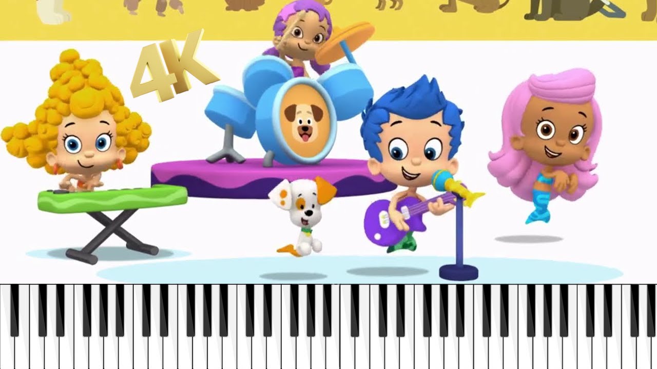 Bubble Guppies - A Puppy Is A Guppy's Best Friend 4K Sheet Music
