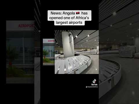 News: Angola π¦π΄ has open one of Africaβs largest Airports