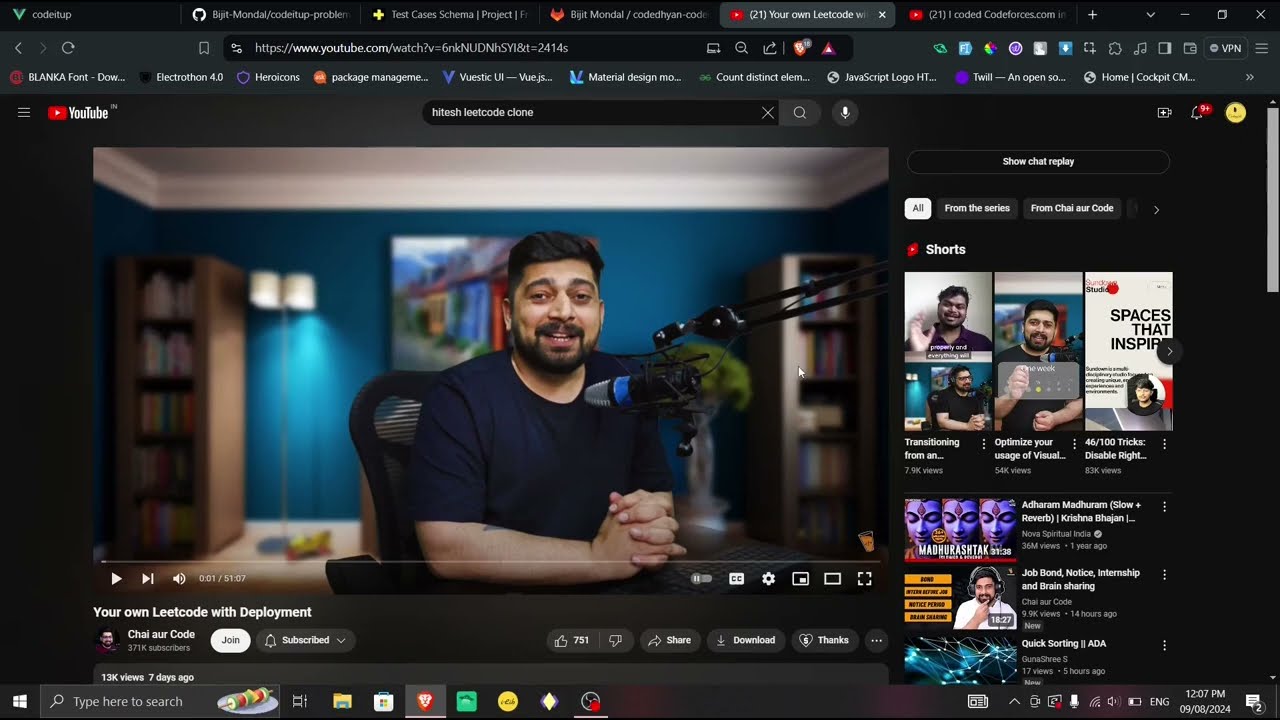 Codeitup - Leetcode Clone