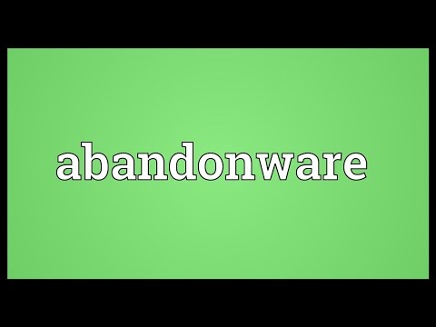 Abandonware Meaning