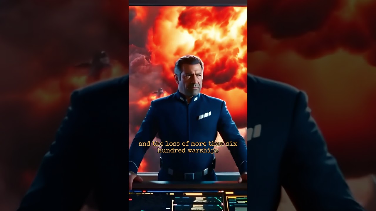 The Doomsday Battle from The Three-Body Problem series #threebodyproblem #darkforest  #scifi #shorts