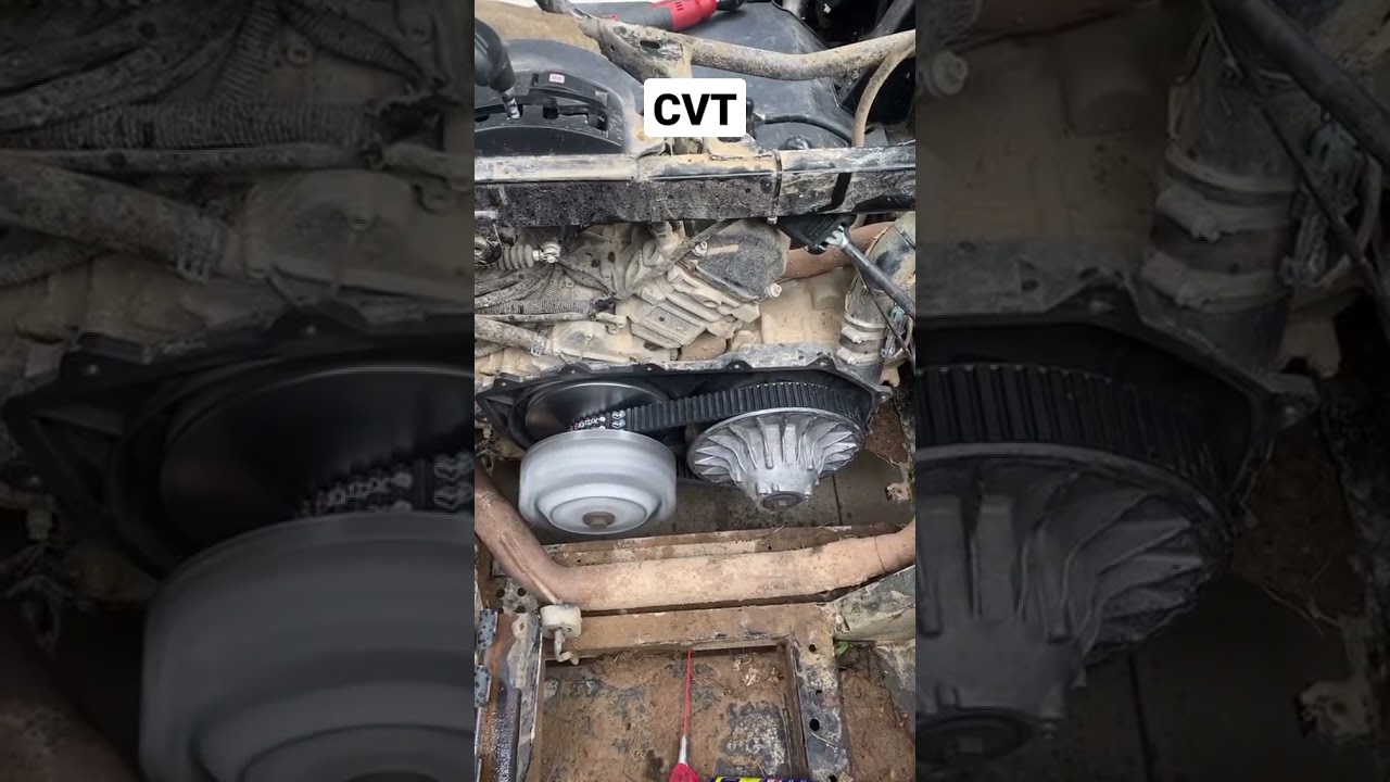 How CVT (Continuous Variable Transmission) Works? #shorts #engine