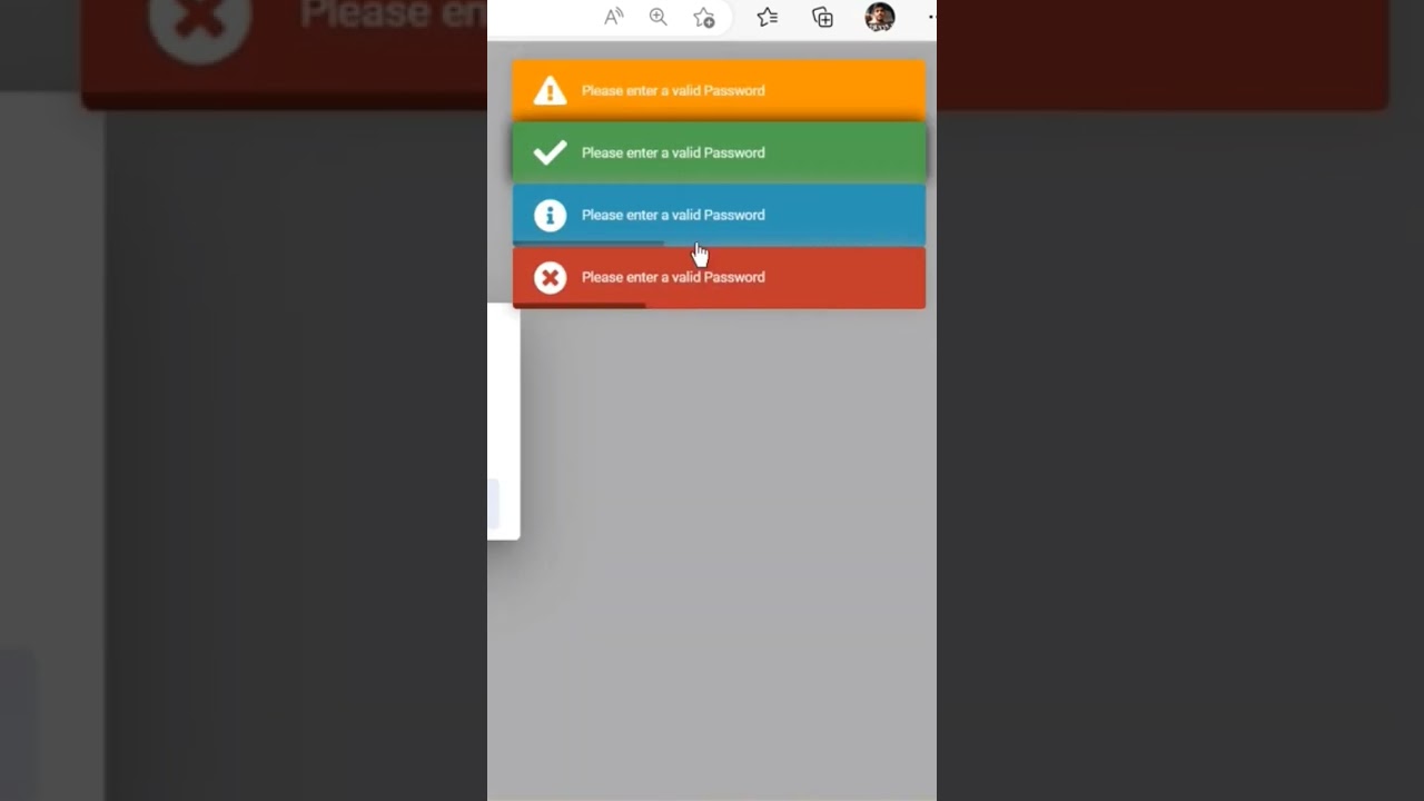 Toaster msg in Angular #angularmaterial #angularjs #technology #angularrouter #software #coding