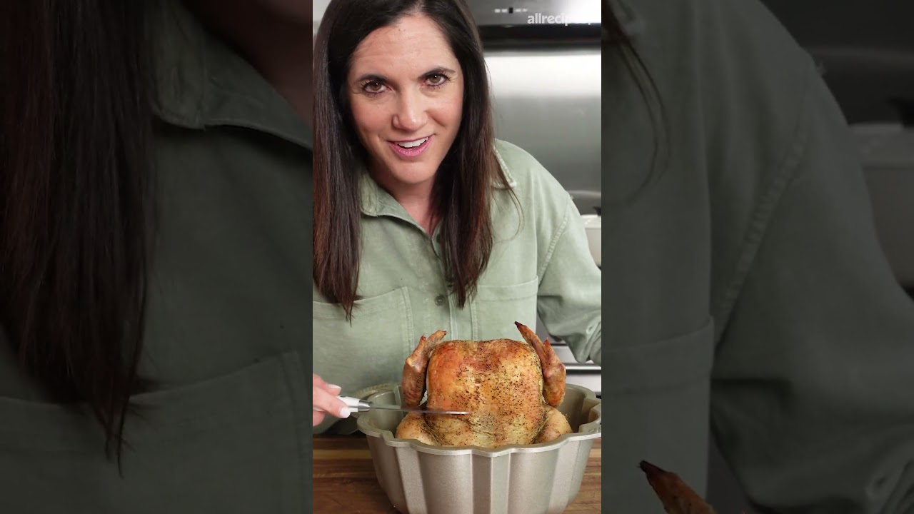 Bundt Pan Roasted Chicken and Veggies