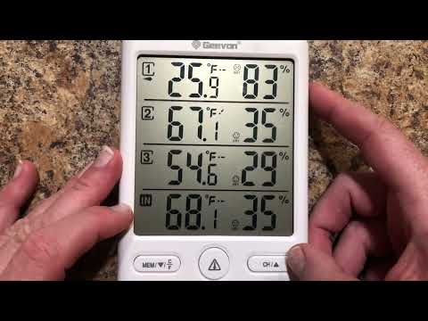 Indoor/outdoor thermometer